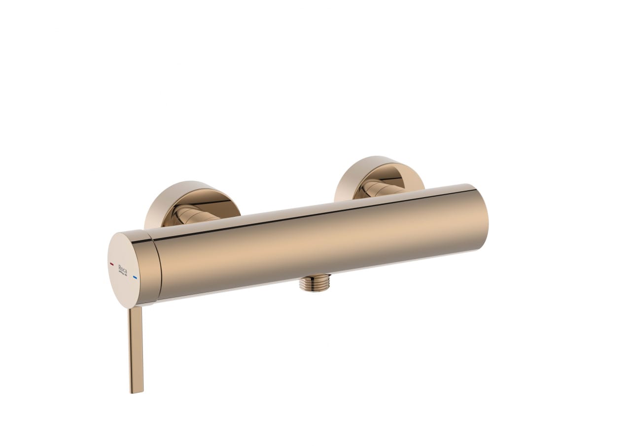 Roca Ona: Exposed Shower Mixer Valve With Lever Handle : Bathroom Planet