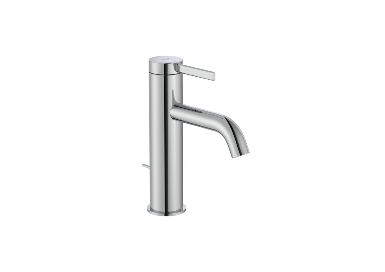 Roca Ona: Basin Mixer Tap With Pop-Up Waste (Cold Start) : Bathroom Planet
