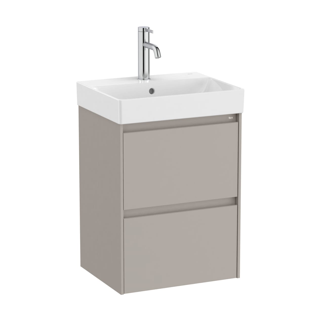 A851681510 - Roca Ona: Unik Compact Bathroom Vanity Unit with 2 Drawers ...