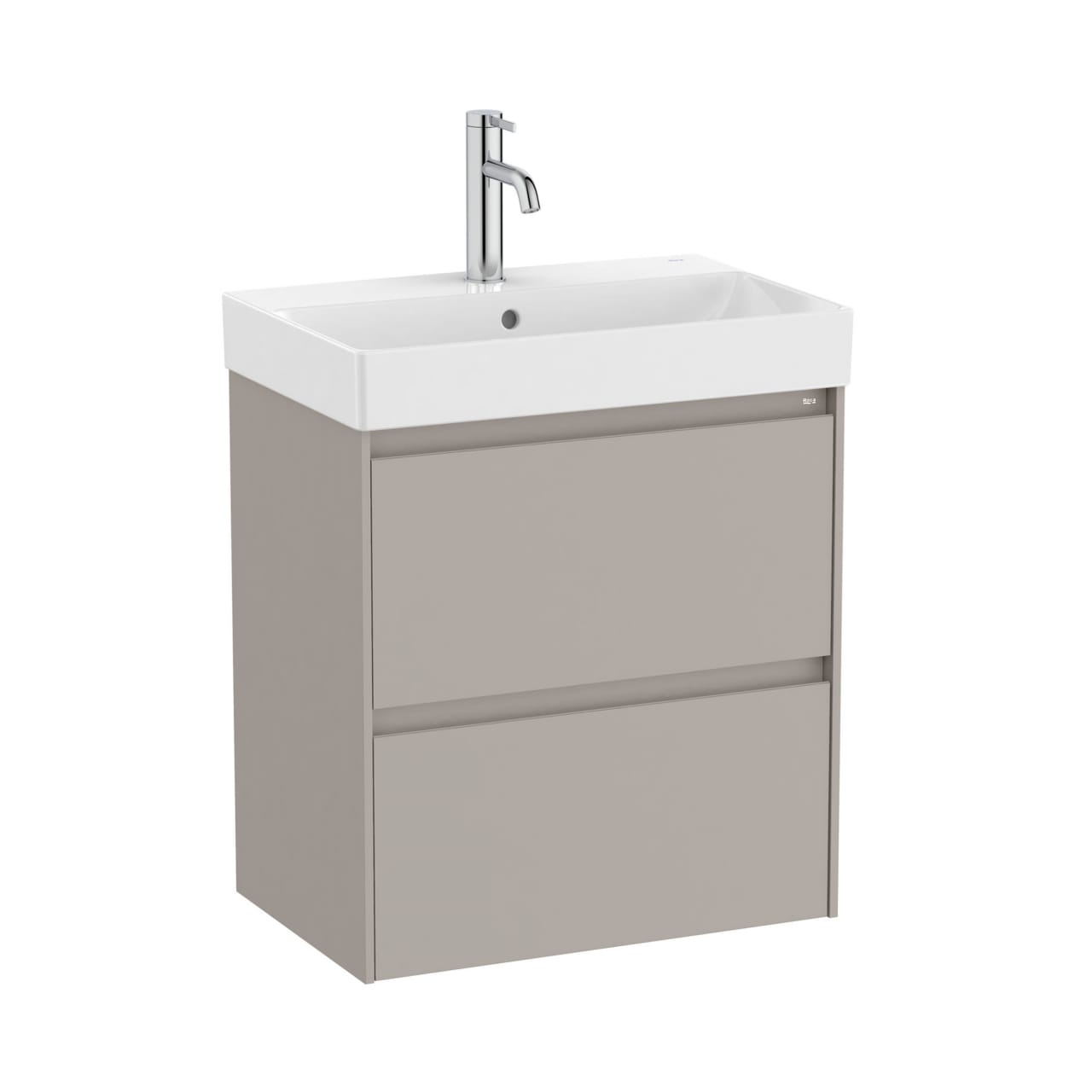 A851683510 - Roca Ona: Unik Compact Bathroom Vanity Unit with 2 Drawers ...
