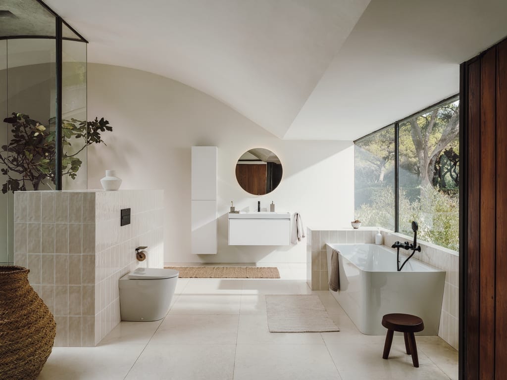 Roca Ona: Unik Wall Hung Vanity Unit with 1 Drawer & Basin (800mm ...