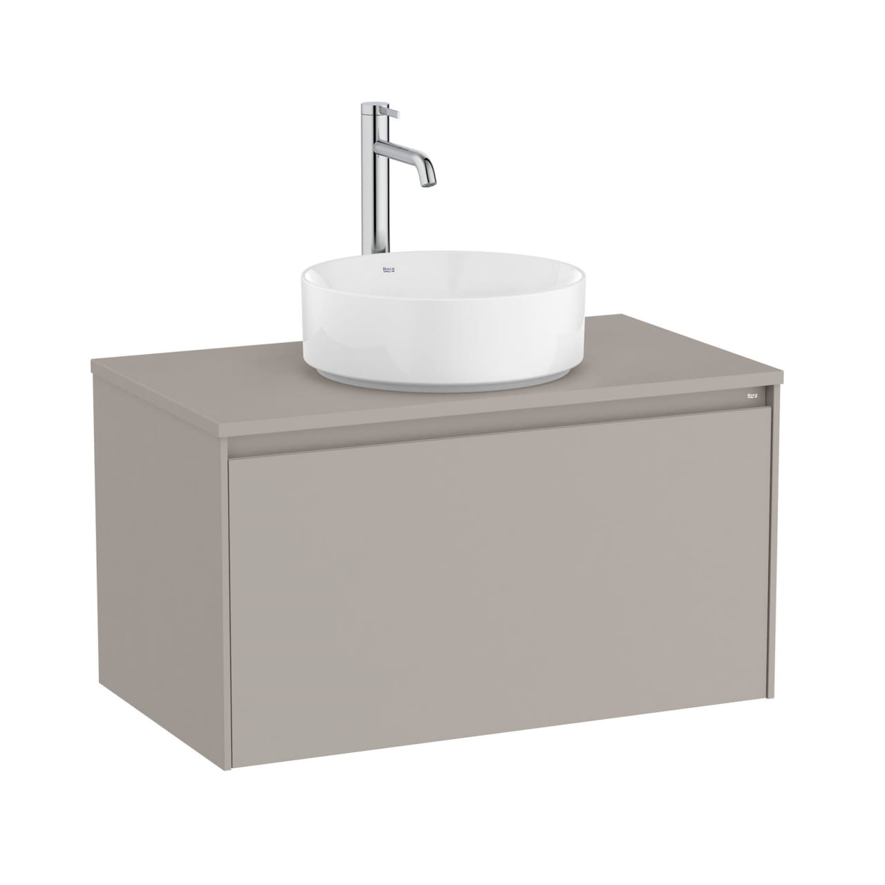 Roca Ona: Unik Wall-Hung Bathroom Vanity Unit for Counter Top Basin ...