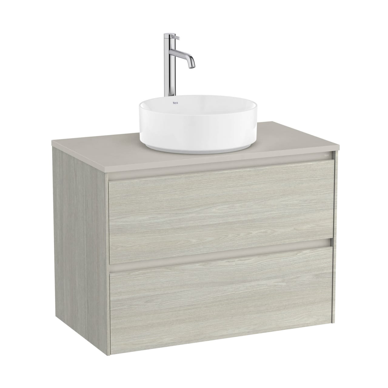 Roca Ona: Unik Wall-Hung Bathroom Vanity Unit for Counter-Top Centered ...