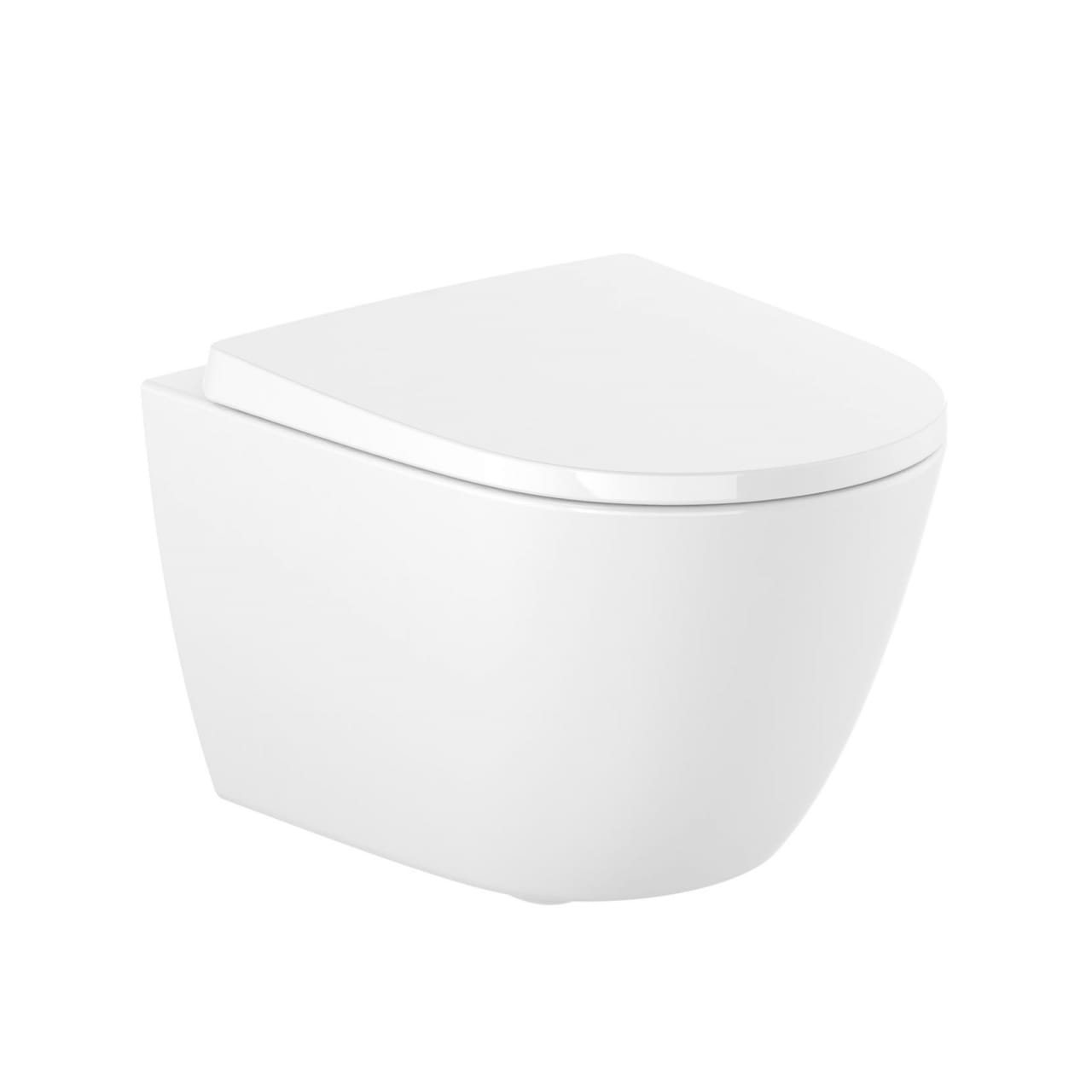 A346688000 - Roca Ona: Compact Wall-Hung Rimless Toilet Pan : Bathroom ...