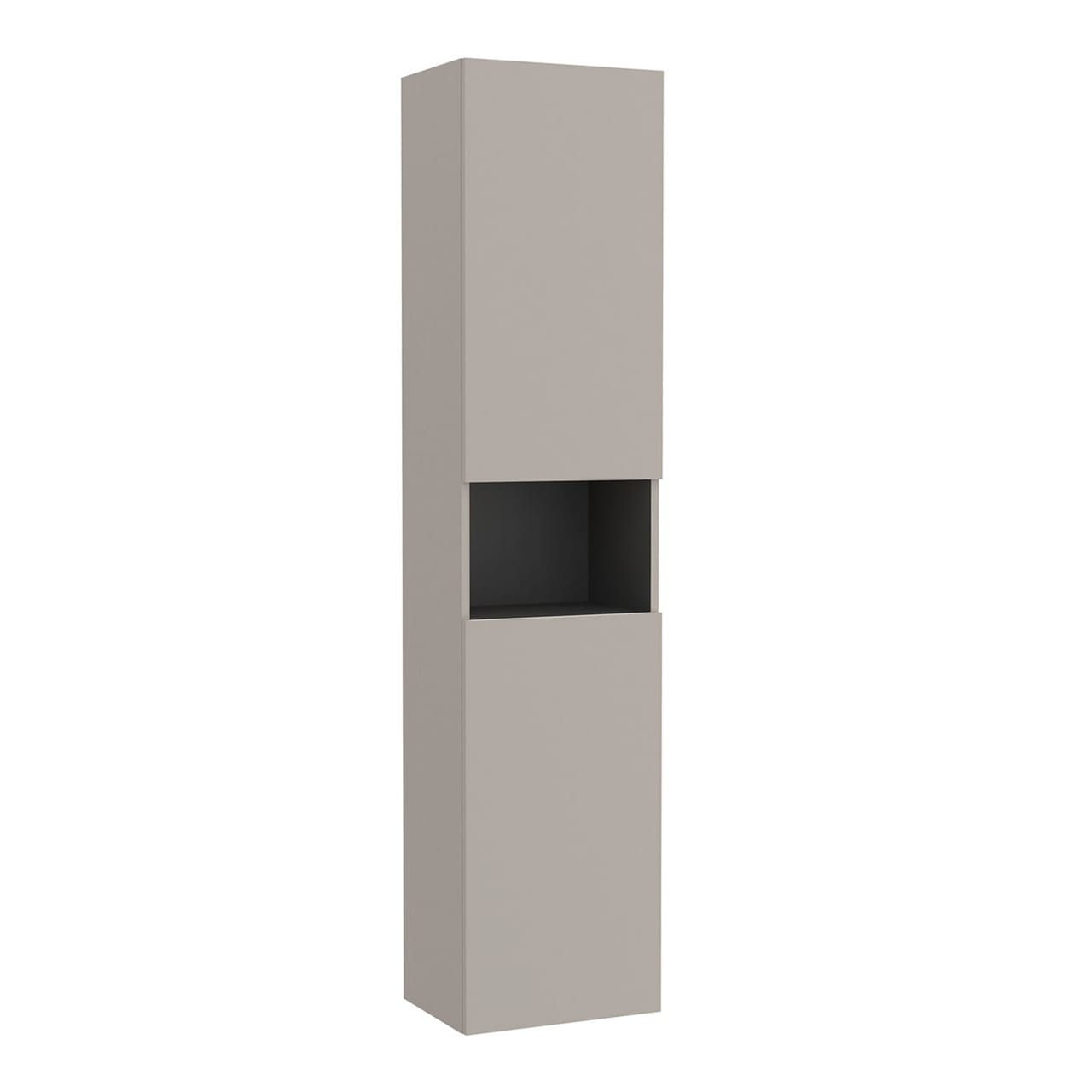 Roca Delta: Wall-hung Tall Column Open Cabinet : Bathroom Planet
