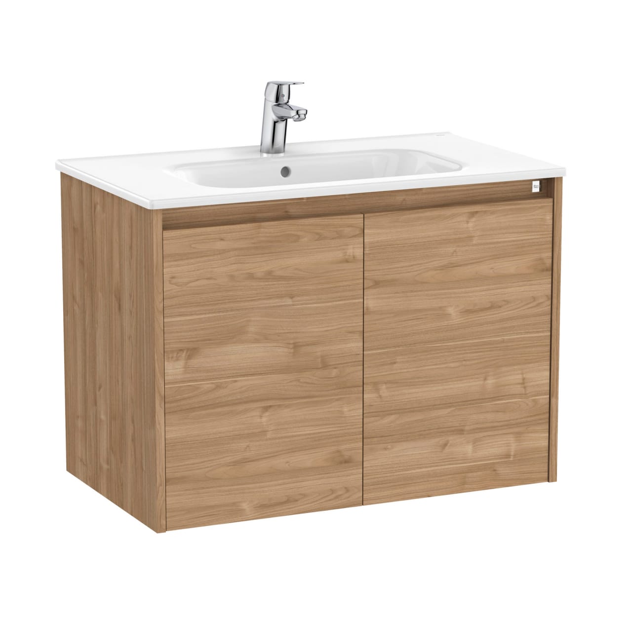 Roca Tenet: Unik Wall-hung Vanity Unit with Two Doors and Basin (800mm ...