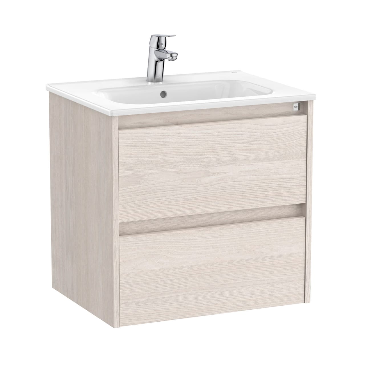 Roca Tenet: Unik Wall-hung Vanity Unit with Two Drawers and Basin ...
