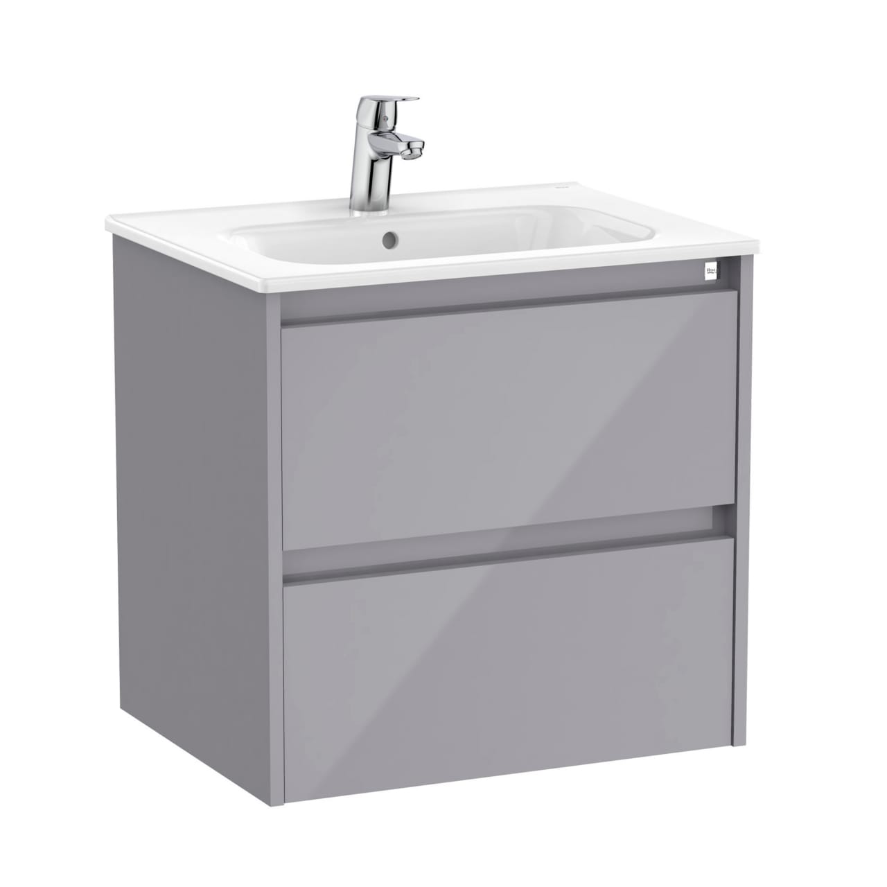 Roca Tenet: Unik Wall-hung Vanity Unit with Two Drawers and Basin ...