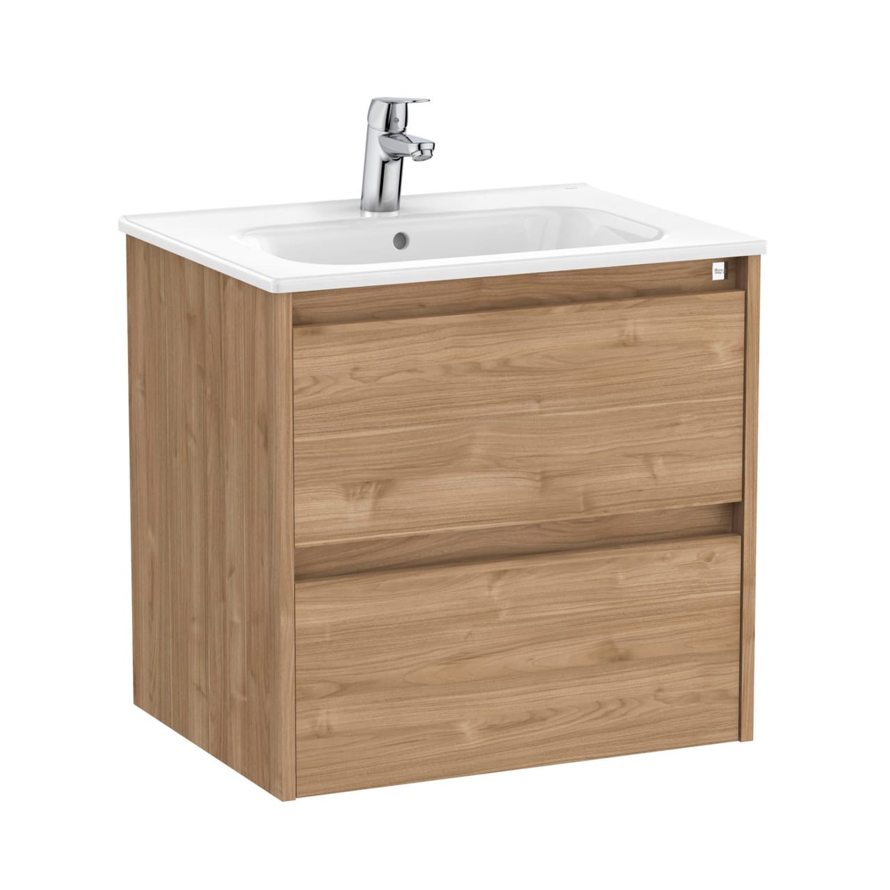 Roca Tenet: Unik Wall-hung Vanity Unit with Two Drawers and Basin ...