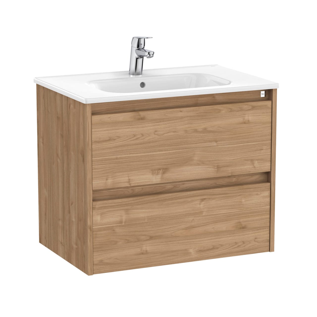 Roca Tenet: Unik Wall-hung Vanity Unit with Two Drawers and Basin ...