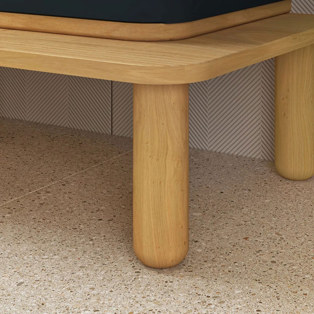 61069 - Vitra: Sento Leg Set in Light Oak For Bathroom Cabinet ...