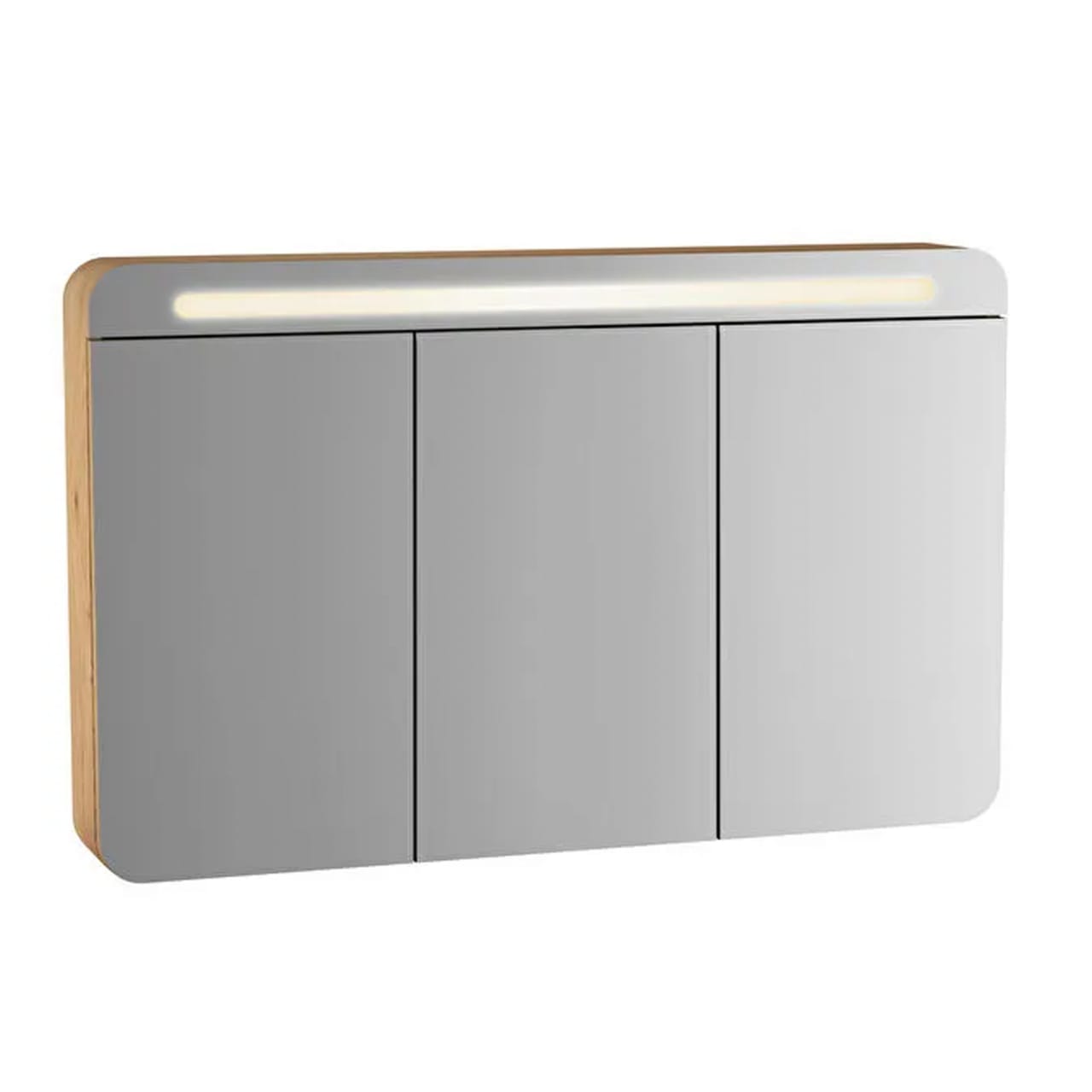 61434 - Vitra: Sento Wall-mounted Illuminated Bathroom Mirror Cabinet ...