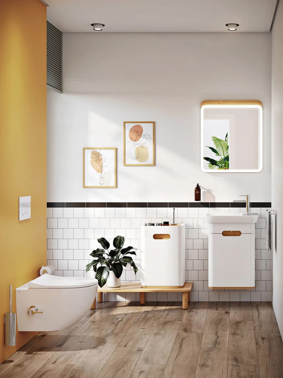 60872 - Vitra: Sento Cabinet Base Console with 5 Legs in Light Oak ...