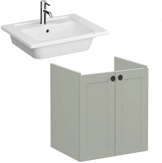 68425-7055B003-0001 - VitrA: Root Classic Wall-hung Vanity Unit with ...