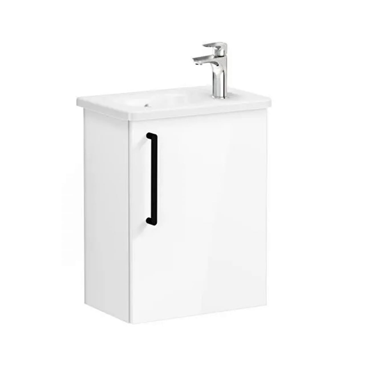 VitrA: Root Flat Wall-hung Vanity Unit with Door (45cm) : Bathroom Planet