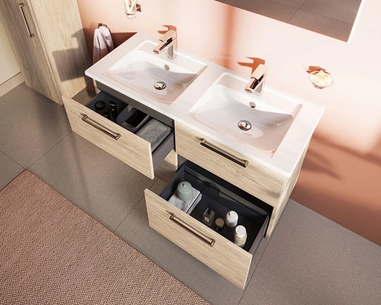 A45149-Chrome - VitrA: Universal Basin Waste Set : Bathroom Planet
