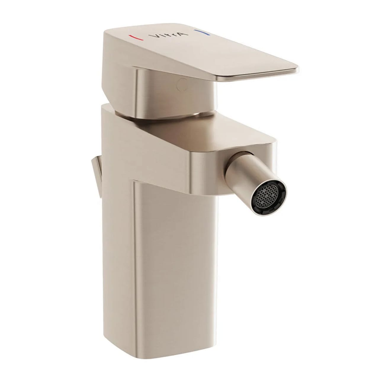VitrA: Root Square Bidet Mixer Tap : Bathroom Planet