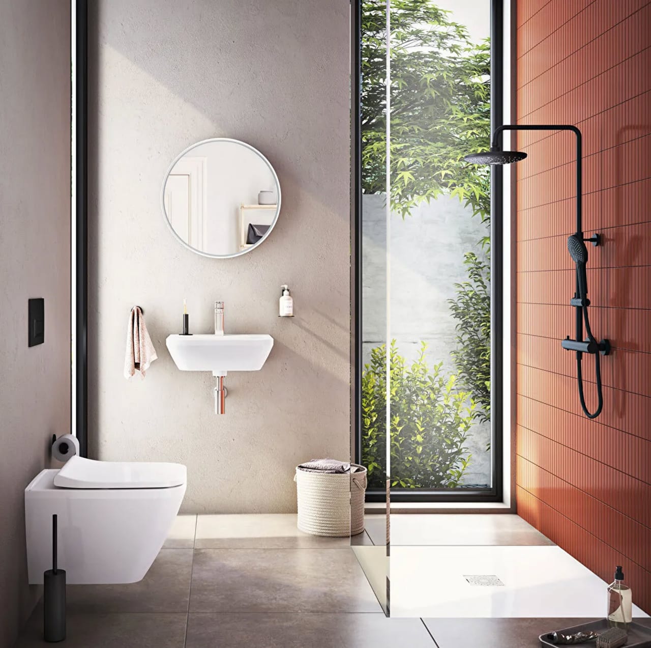 7048L003-0001 - VitrA: Integra Wall-mounted Square Basin (500mm ...