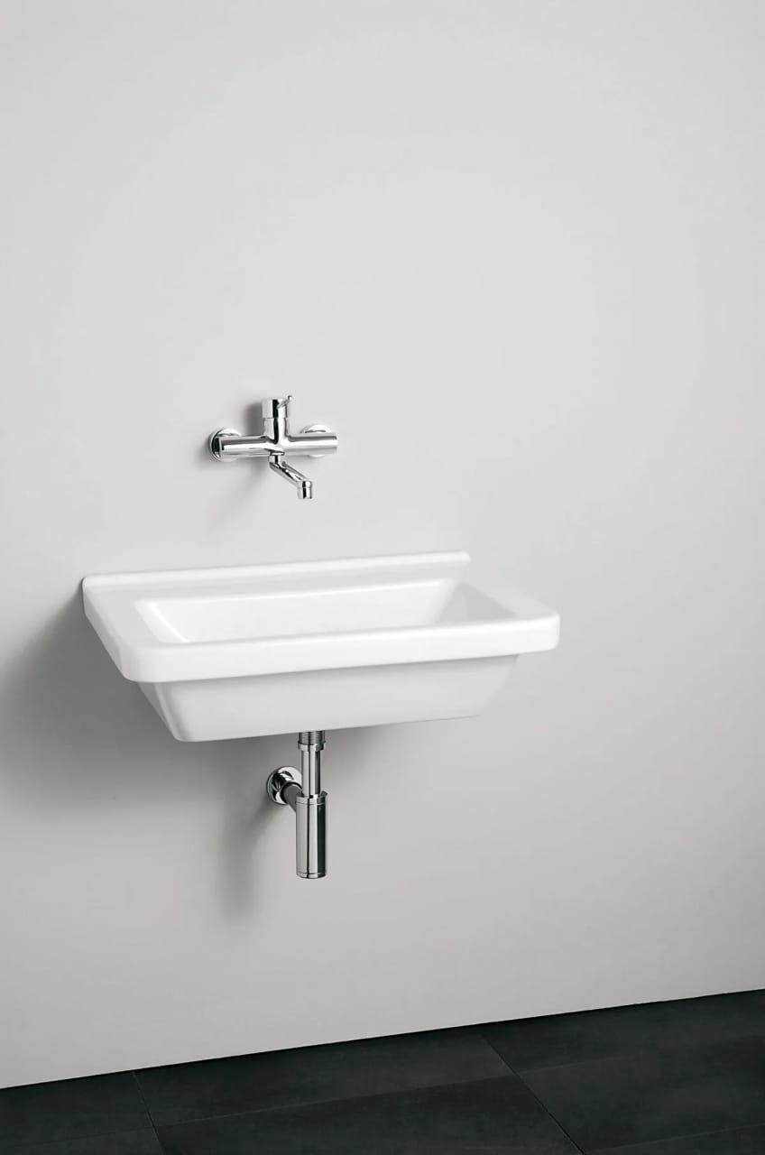 7048L003-0001 - VitrA: Integra Wall-mounted Square Basin (500mm ...