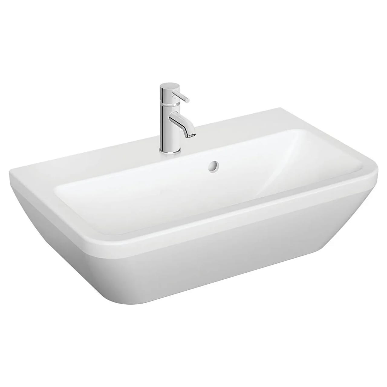 7088L003-0001-White - VitrA Integra Wall-hung Compact Rectangular Basin ...