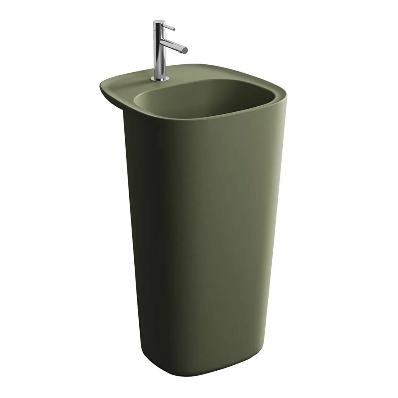 VitrA: Plural Floor-standing Monoblock Basin : Bathroom Planet