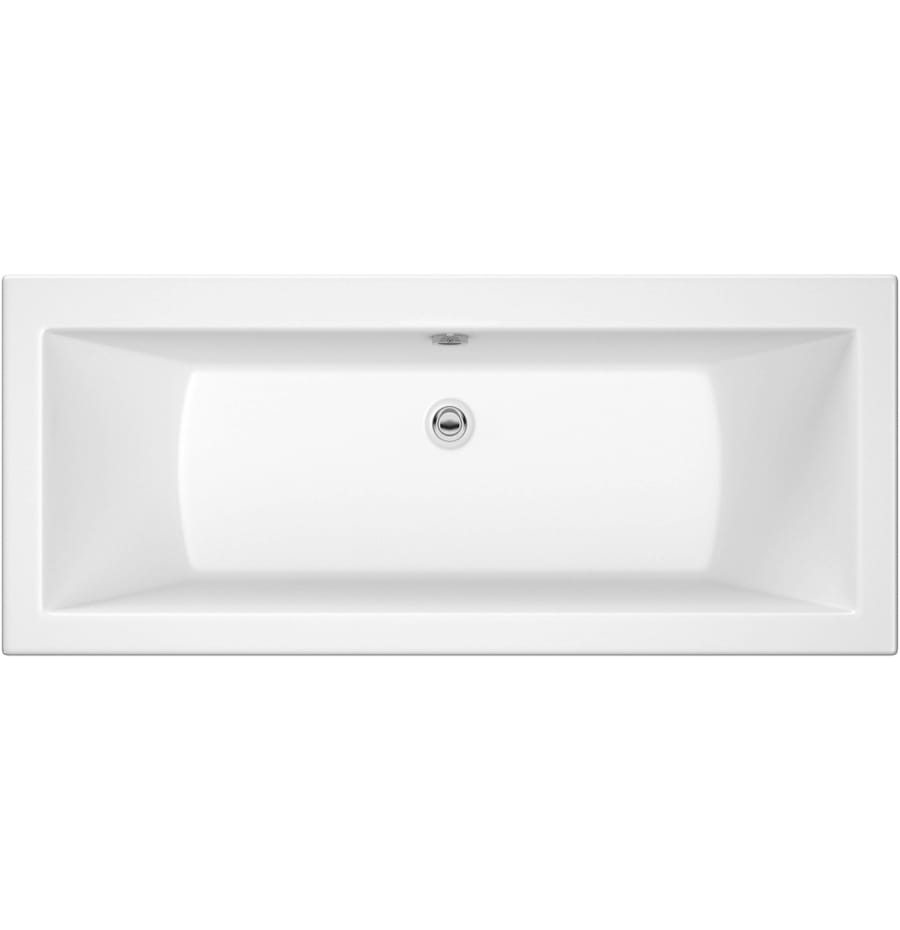 Roca: The Gap Plus Double-ended Rectangular Acrylic Bath : Bathroom Planet