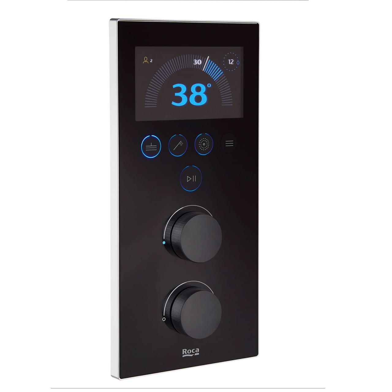 A5A104AC00 - Roca: Smart Shower Panel Electronic Thermostatic Mixer ...