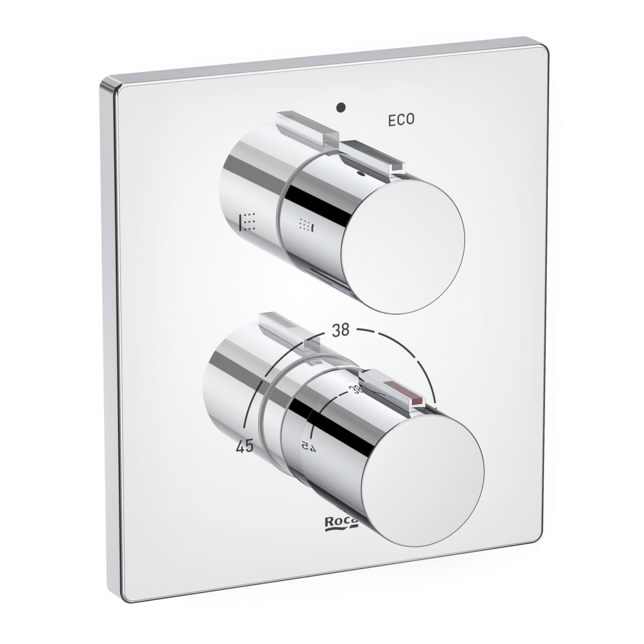 A5A0C88C00+A525869403 - Roca: T-2000 Built-in Thermostatic Bath-Shower ...