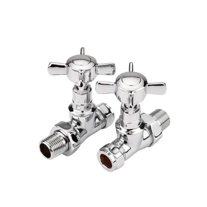 Reina Bronte Traditional Manual Radiator Valve : Bathroom Planet