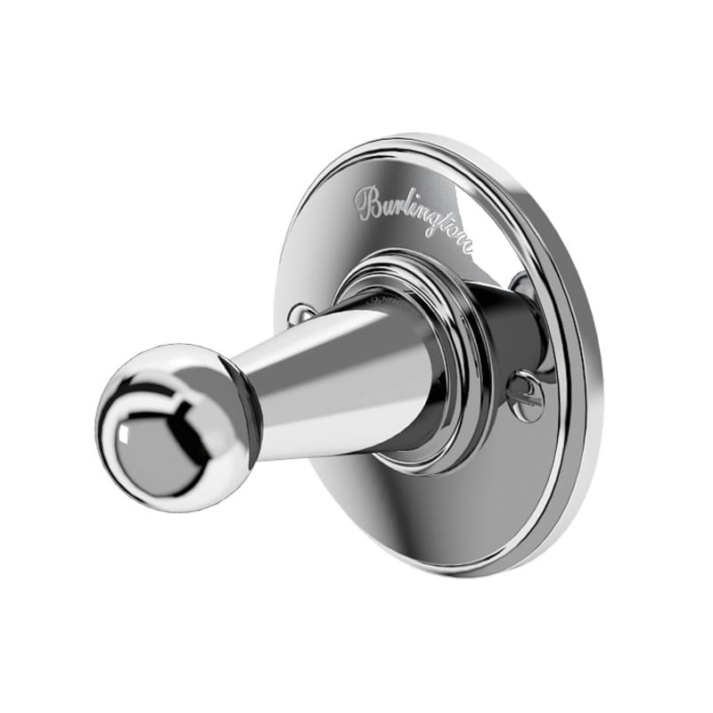 Burlington Single Robe Hook : Bathroom Planet