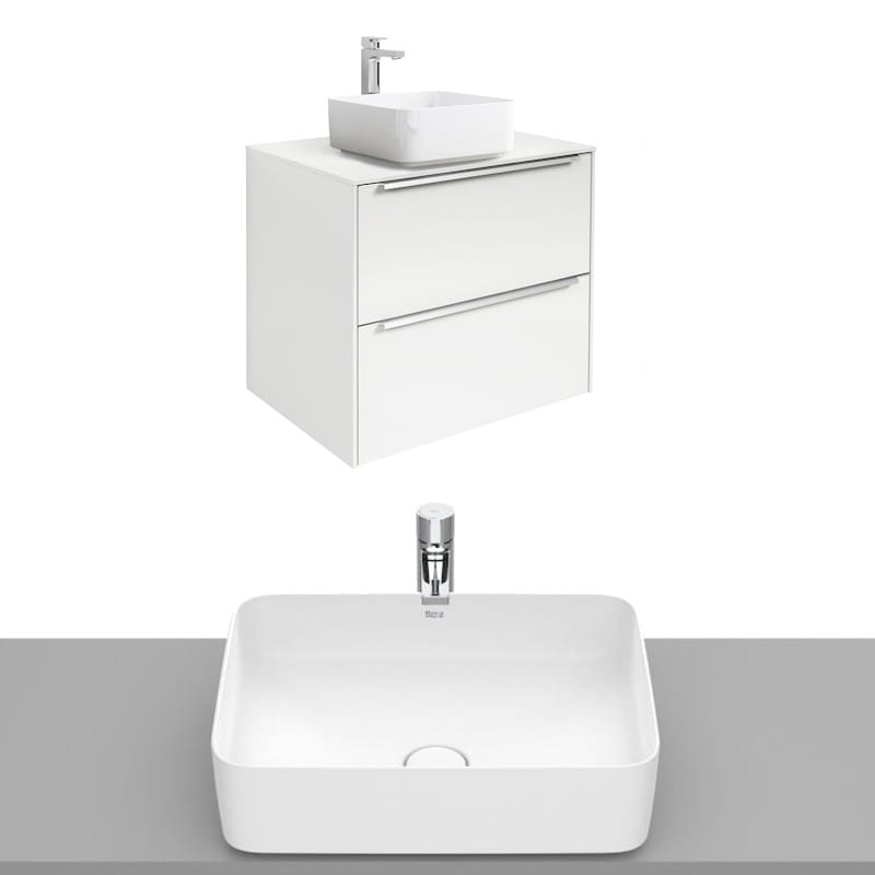 857000806 857010806 327530620 - Roca Inspira Wall Hung Vanity Unit With ...