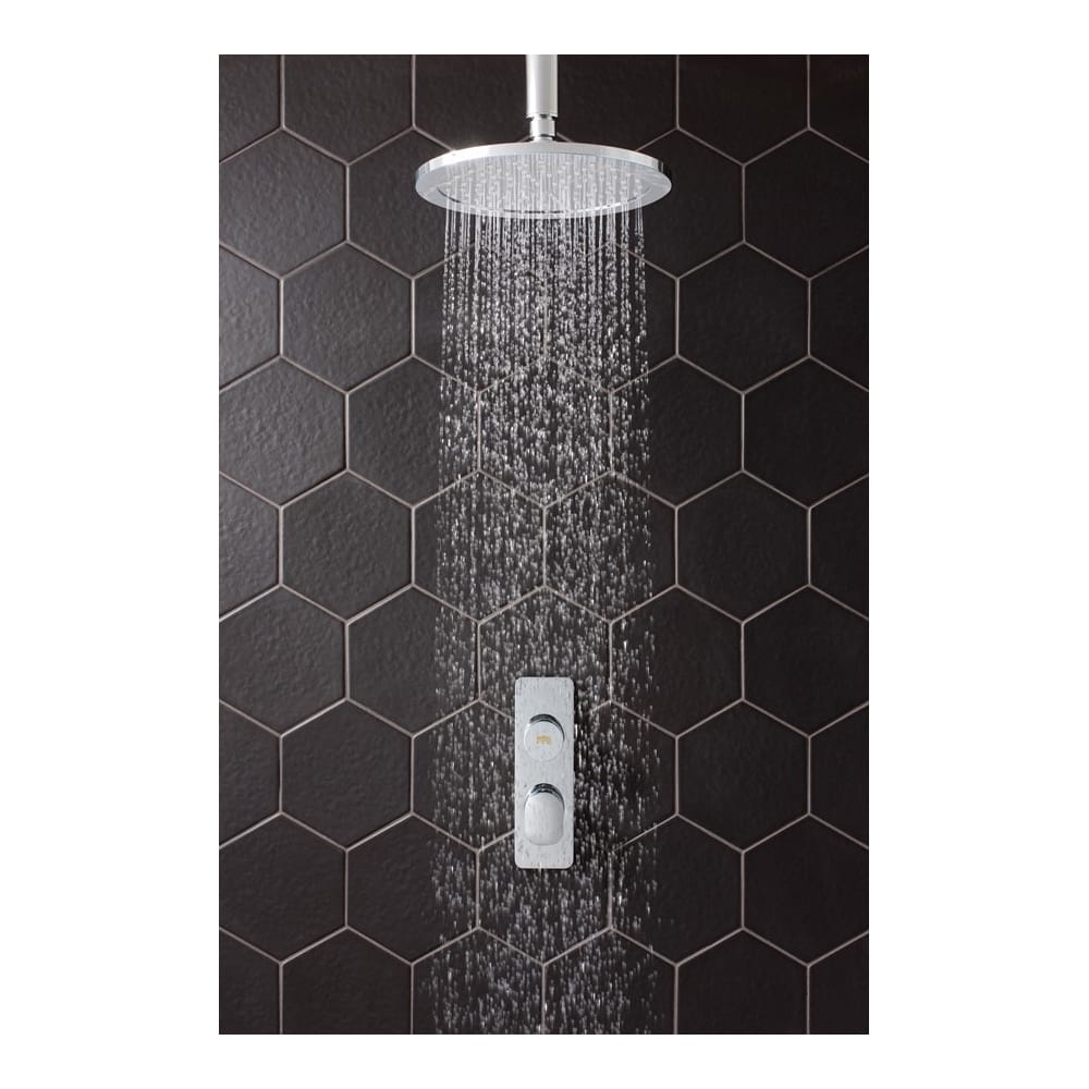 FH225C+ - Crosswater Dial Shower Head : Bathroom Planet