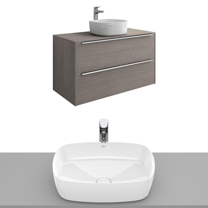 857002402 857012402 327500000 - Roca Inspira Wall Hung Vanity Unit With ...