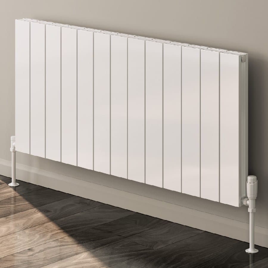 Reina Casina Horizontal Aluminium Modern Radiator : Bathroom Planet