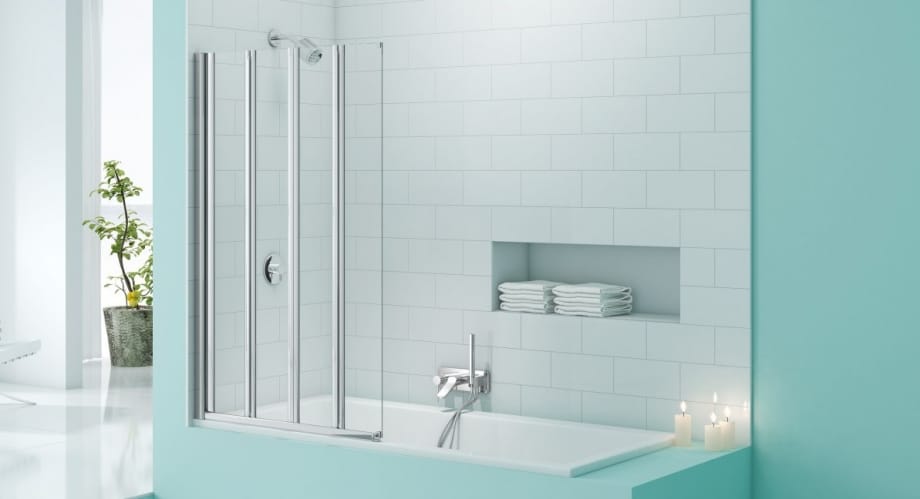 Bath Screens With Single Twin & Three Panels : Bathroom Planet